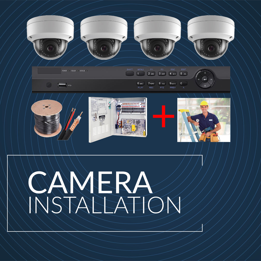 CMVision Security Service Alarm, Access Control, Camera Installation